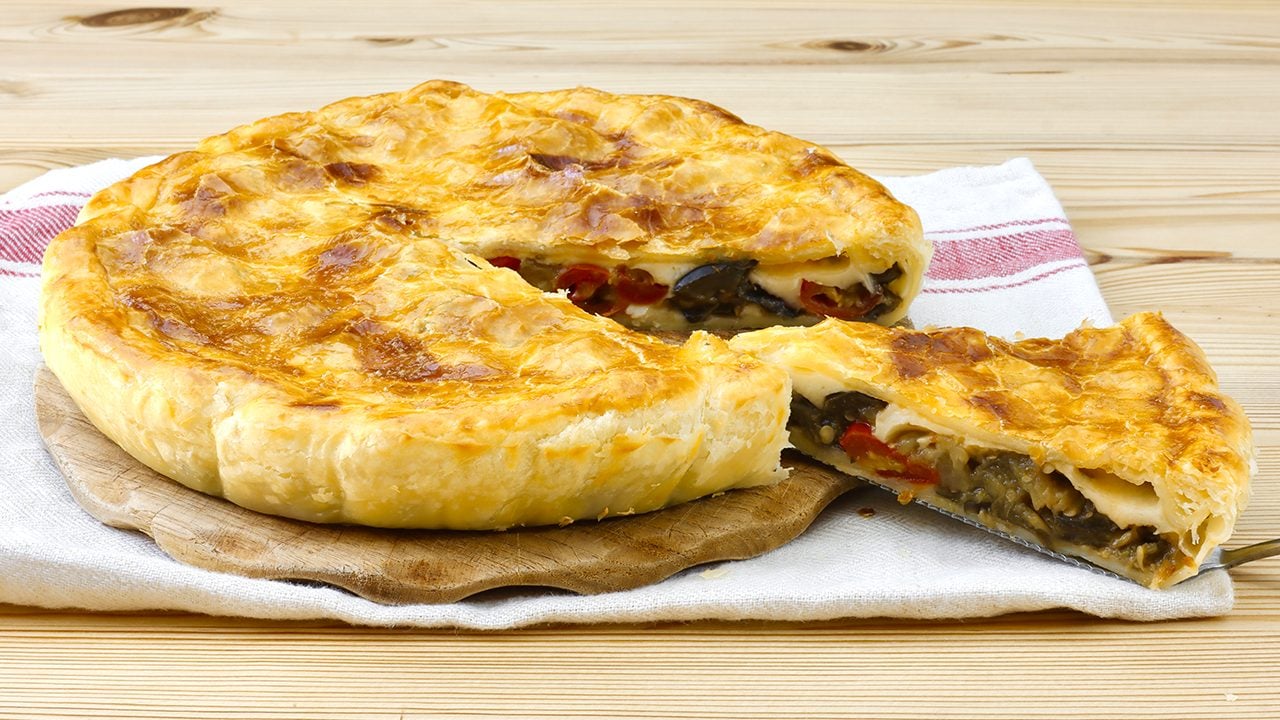 Savory Pie Aubergines e Scamorza: a receita - Kydelicia